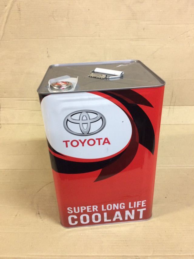 【未使用】LLC トヨタ純正 スーパーLLC スーパーロングライフクーラント 18L 08889-01001 冷却水 ピンク TOYOTAの ...