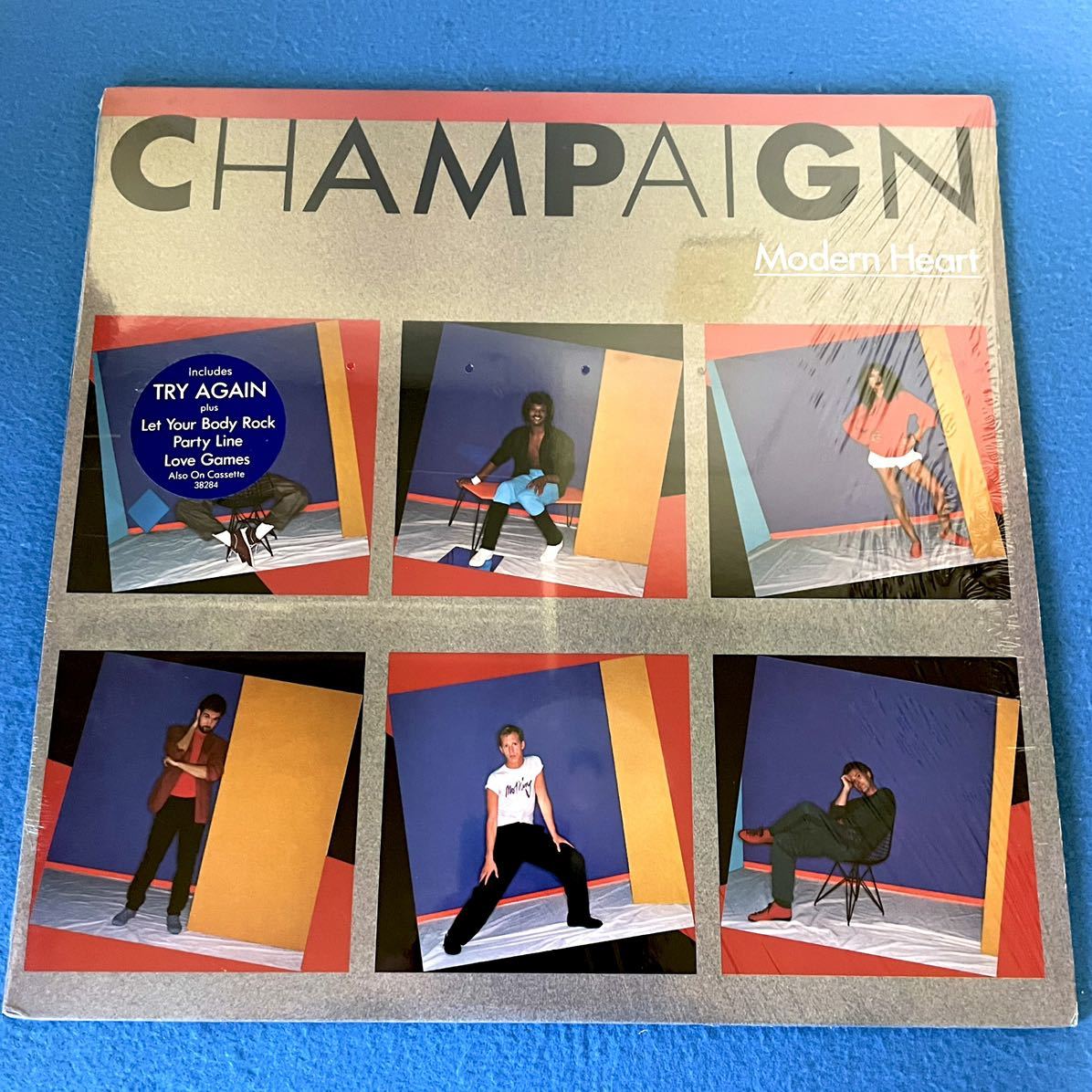 【やや傷や汚れあり】【FUNK】【SOUL】Champaign - Modern Heart / Columbia FC 38284 ...