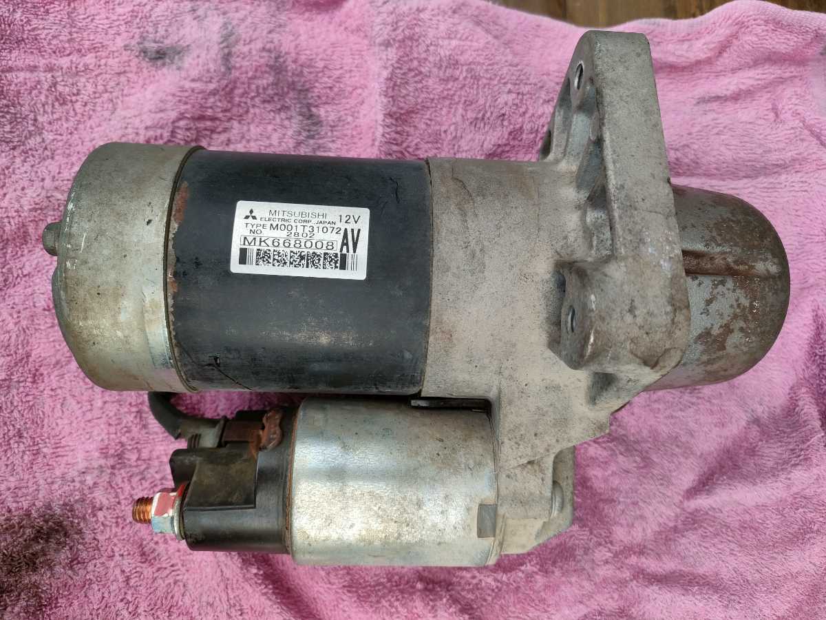 【新品】ふそう キャンター FBA60 純正新品 セルモーター MK666135 MK668008 23300-HJ00A ...