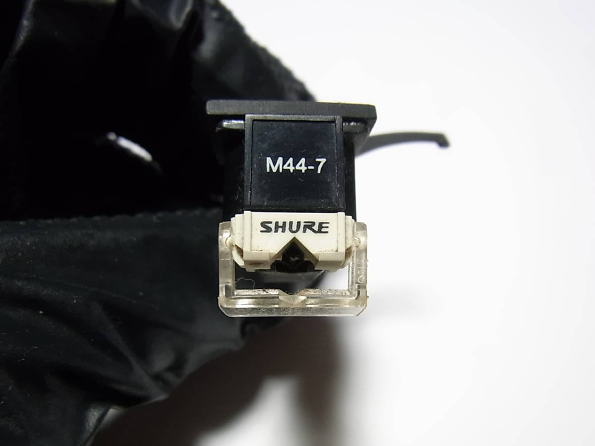 【やや傷や汚れあり】 SHURE M44-7 針折れジャンクの落札情報詳細 - ヤフオク落札価格検索 オークフリー