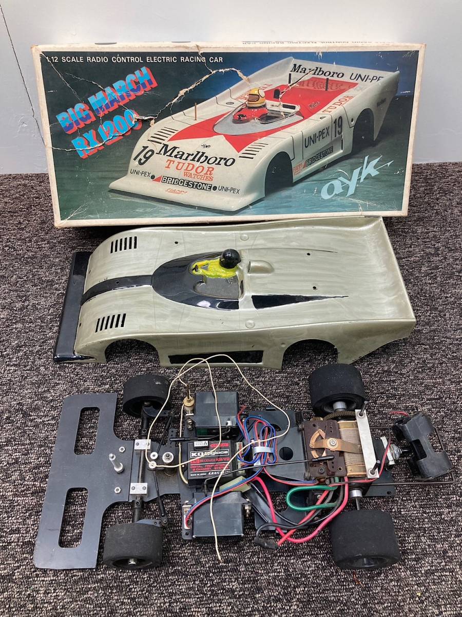 【ジャンク】ayk 青柳金属 RCカー 1/12 BIG NOVA53S RX 1200 アオヤギの落札情報詳細 - ヤフオク落札価格情報 ...