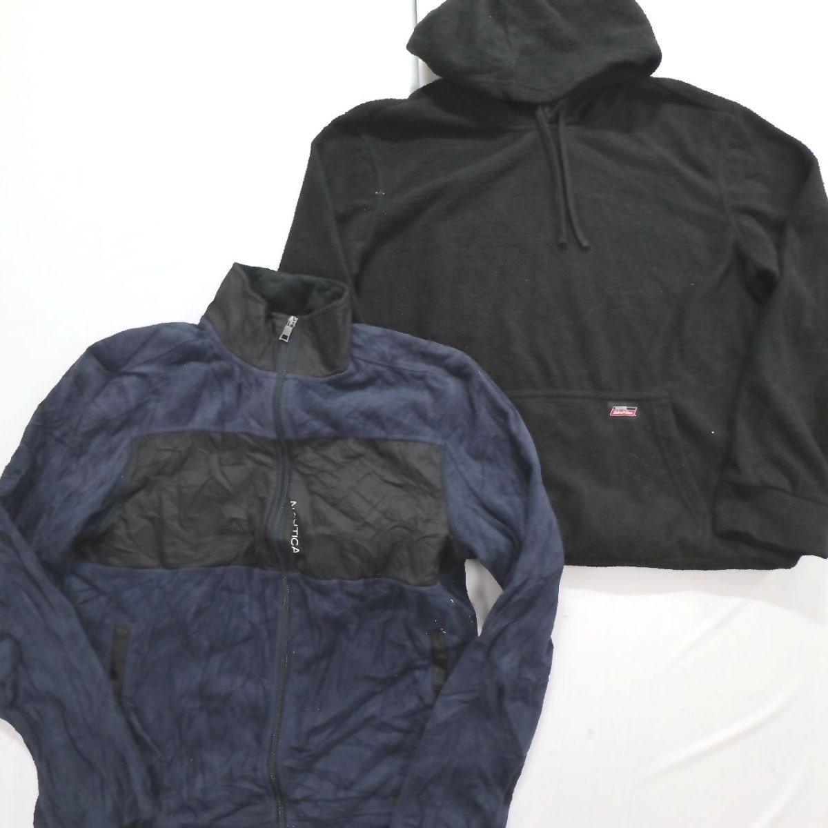 【やや傷や汚れあり】 ブランドMIX フリースジャケット set チャップス チャンピオン 他 (メンズM) 6枚まとめ売り 古着卸 1円 ...