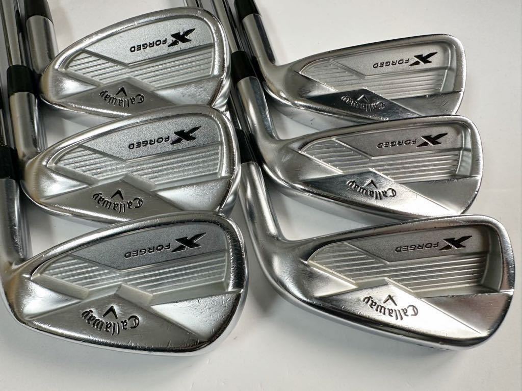 【やや傷や汚れあり】キャロウェイ X FORGED アイアン 2018 #5-PW 6本セット Dynamic Gold S200 メーカー ...