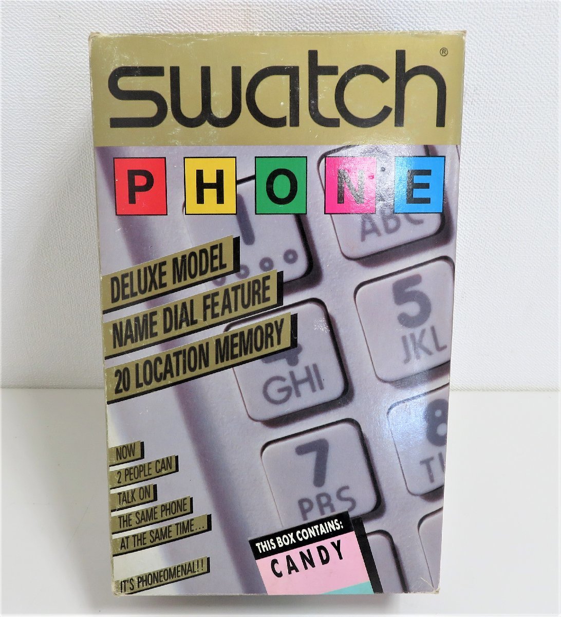 【全体的に状態が悪い】深谷店【現状長期保管品】12-45 Swatch Phone スウォッチフォン ET-3026 DELUXE MODEL ...