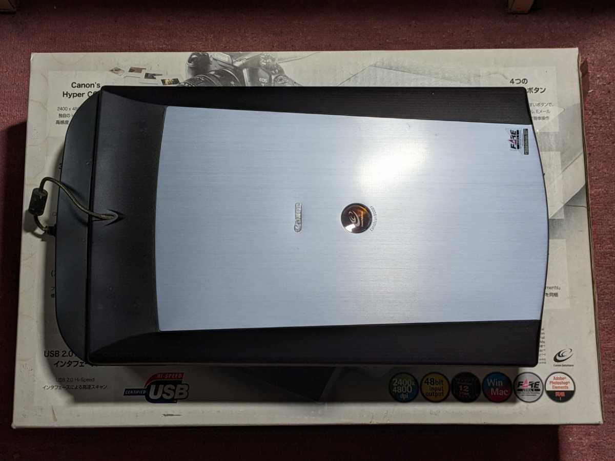 【やや傷や汚れあり】★CanoScan 8000F★Canon★フィルムスキャン★動作品★付属品完備★送料込み★ の落札情報詳細| ヤフオク ...