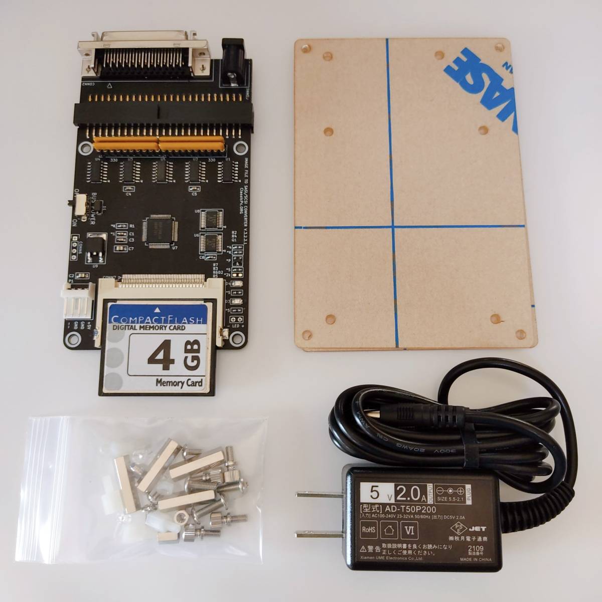 【未使用】PC-98シリーズ用 SCSI HDDのかわりにCFカードを接続する変換機「変換番長PRO V.3.2.2.6 内蔵用」+CFカード4GB付【サークルさん頒布終】の落札情報詳細 ...