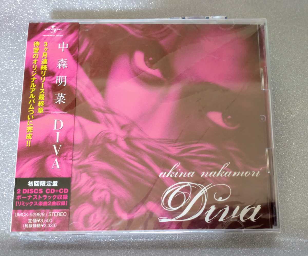 【未使用】新品未開封・初回限定盤!中森明菜 Diva Cd Cd 2cd Akina Nakamori Japanese City Pop の