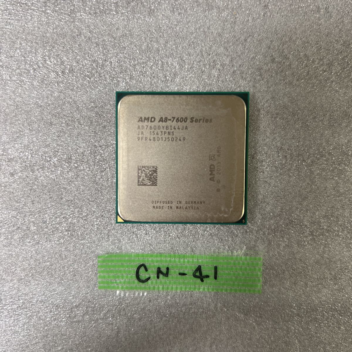 【傷や汚れあり】CN-41 激安 CPU AMD A8-7600 AD7600YBI44JA 動作品 同梱可能の落札情報詳細 - ヤフオク落札 ...