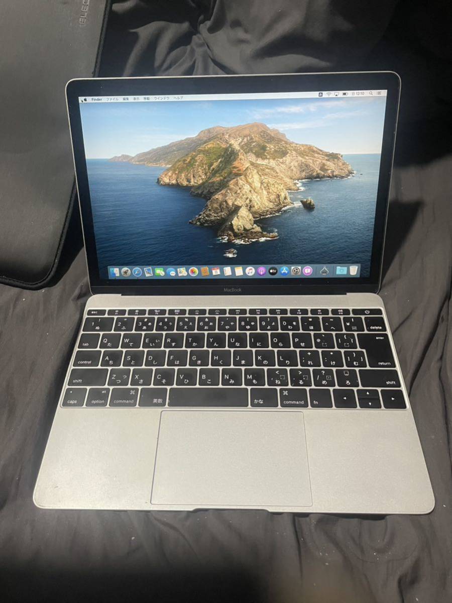 【やや傷や汚れあり】訳アリ MacBook 12 inch a1534 Core i7 RAM 16GB SSD 512GB シルバー 充電 ...