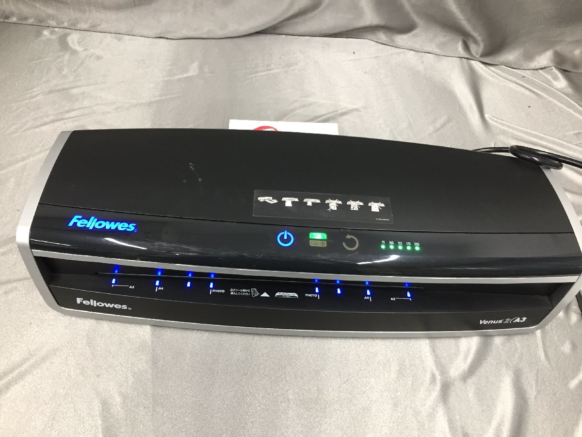 【未使用】フェローズジャパン fellowes / 6本ローラー ラミネーター Venus3 A3の落札情報詳細 - ヤフオク落札価格検索 オークフリー