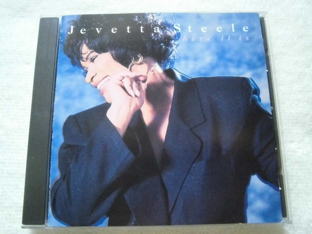 【やや傷や汚れあり】Jevetta Steele / Here It Is / バクダットカフェ 主題歌「Calling You ...