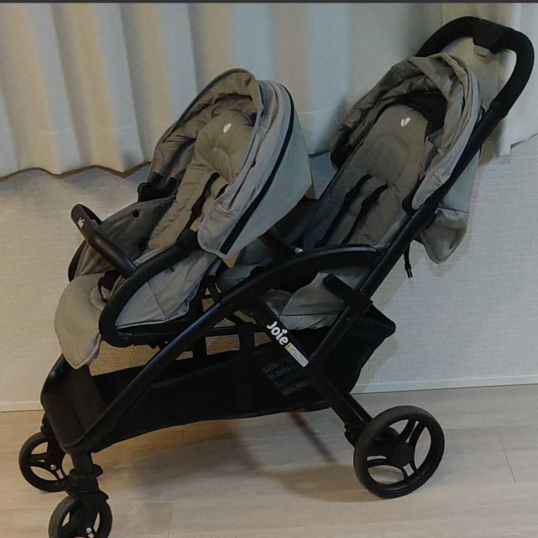 【やや傷や汚れあり】Joie(ジョイー) 二人乗りベビーカー エヴァライトデュオ グレー カトージ KATOJI 2人乗り 41942 直接お渡しのみの落札情報詳細 - ヤフオク落札価格検索 ...