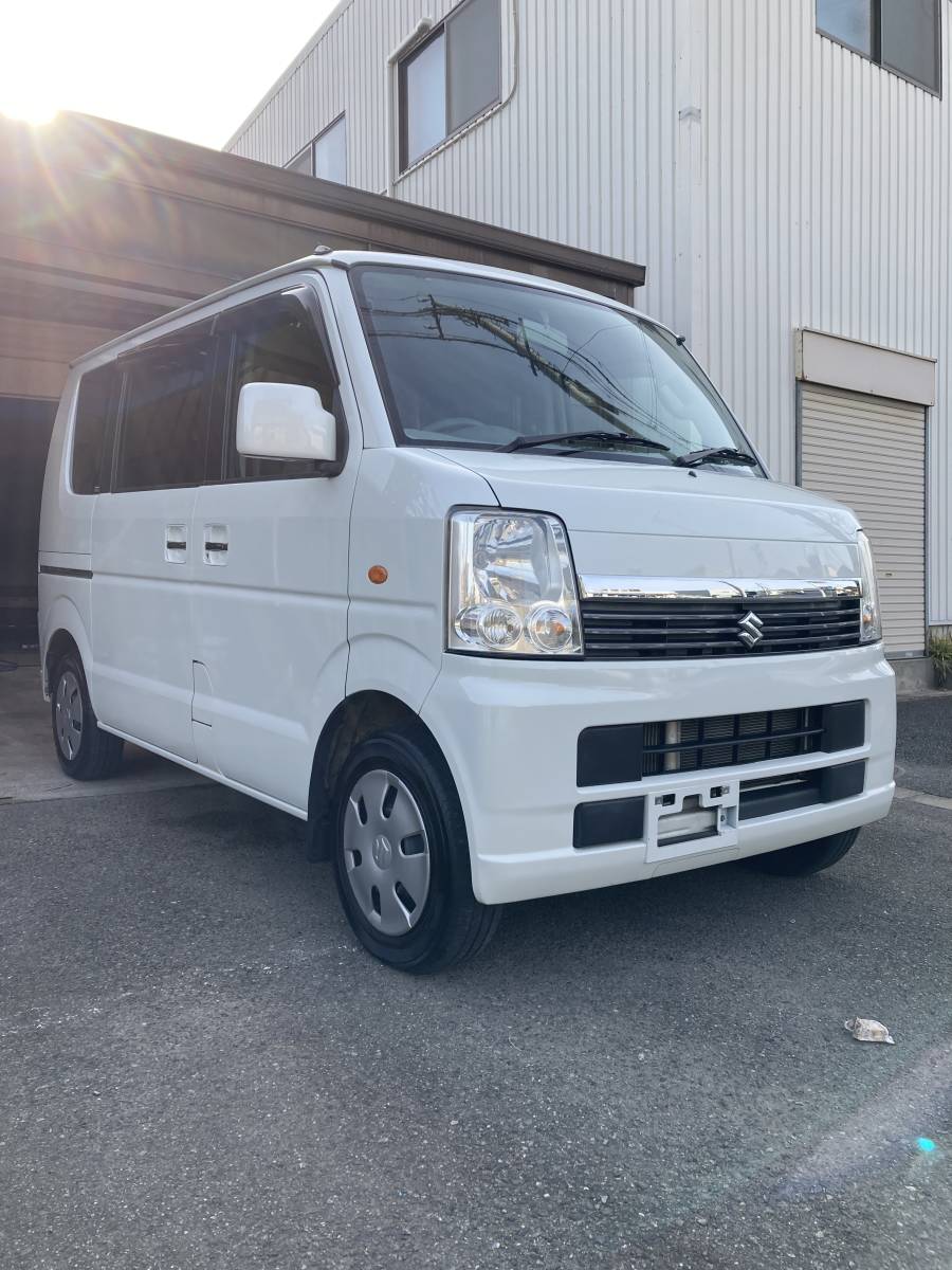 【走行距離 117,860 km】☆売り切り 車検令和7年1月まで DA64W エブリィワゴン JPターボ フルセグメモリーナビ 新品 ...