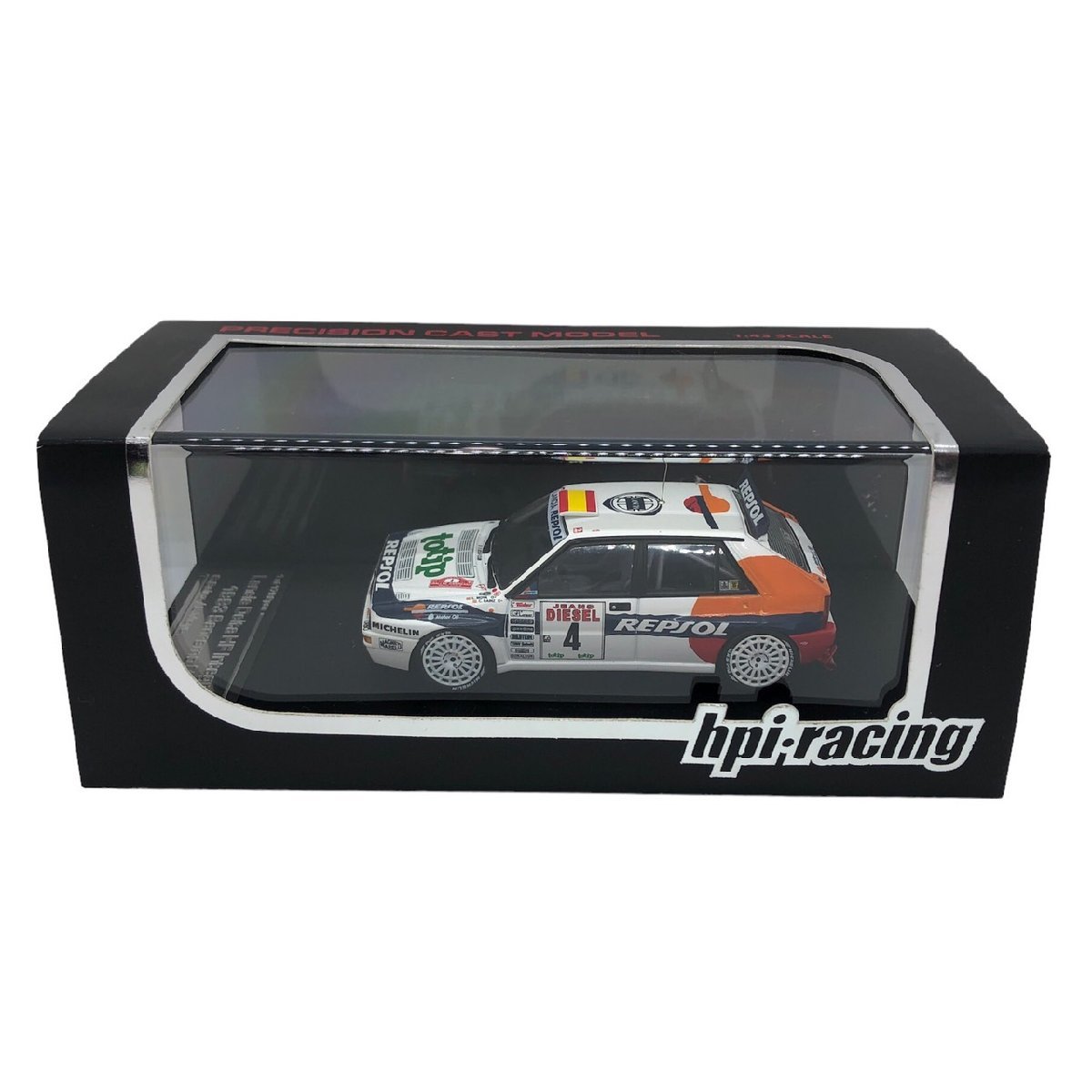 【未使用】未使用 保管品 hpi・racing Lancia Delta HF Integrale #4 1993 Sanremo 976 1 ...