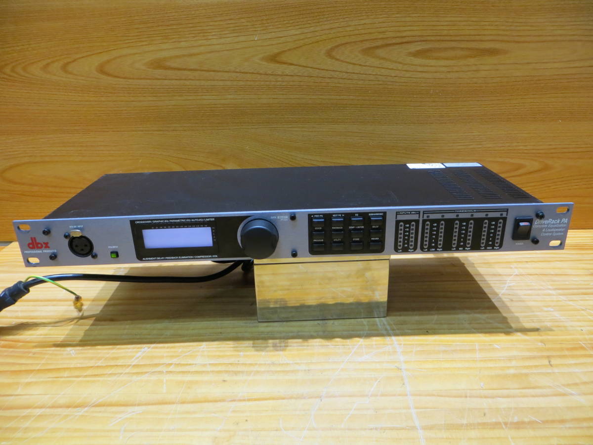【やや傷や汚れあり】*S0810* dbx DriveRack PA／ DBXPA プロセッサー 本体のみ 通電のみ確認 品中古#* の落札 ...