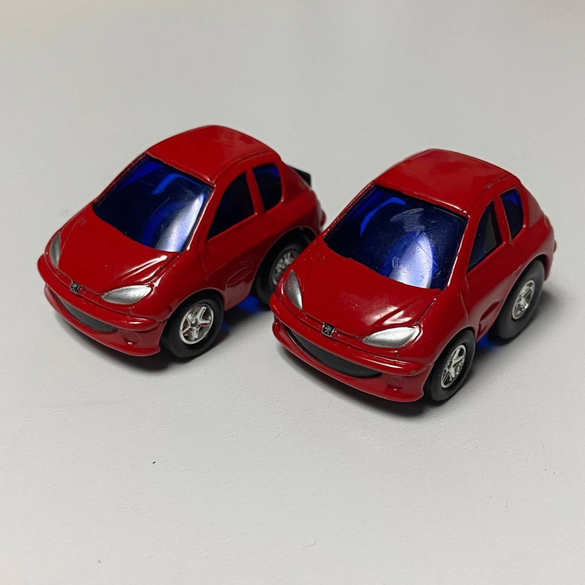 【やや傷や汚れあり】(WELLY) Qコレクション プジョー 206 2台セット | ウェリー QCollection No.2712 ...