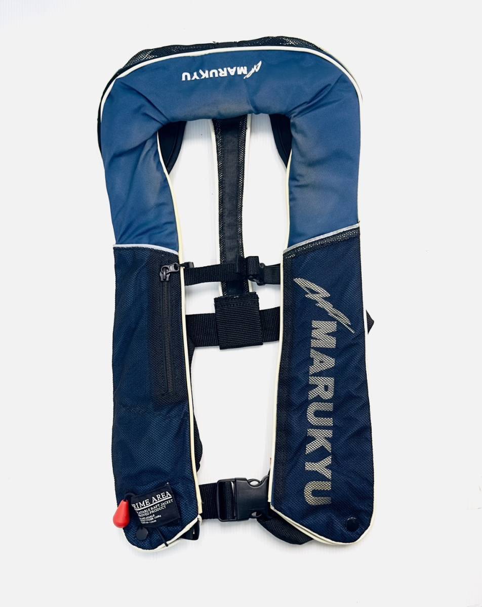 【やや傷や汚れあり】〈スポーツ・レジャー〉マルキュー プライムエリア ラフトジャケット E/MQ-01B型 桜マーク有 【中古/現状品】001200-⑥の落札情報詳細 - ヤフオク落札価格検索 ...