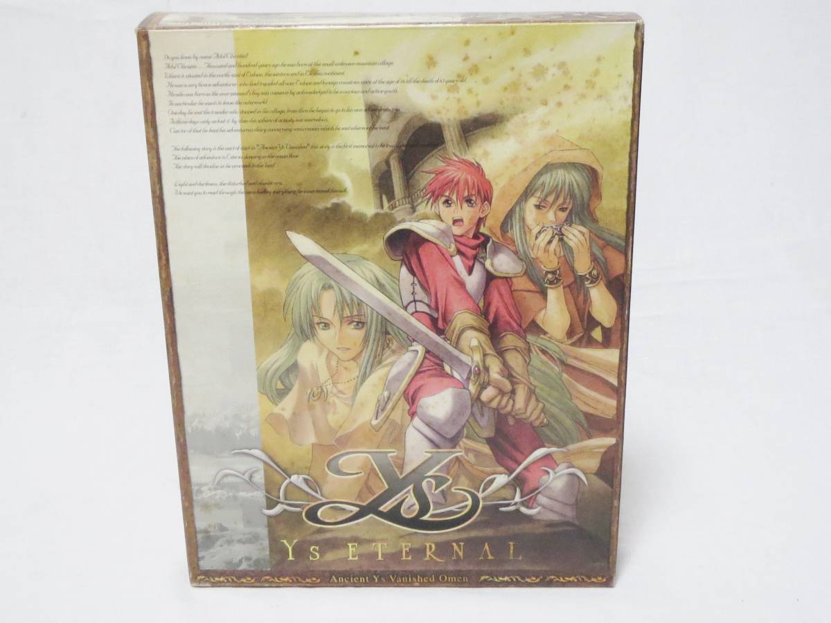 【やや傷や汚れあり】MC【V01-065】【送料無料】 Ys ETERNAL イース・エターナル/CD-ROM/PCゲームの落札情報詳細 - ヤフオク落札価格情報 オークフリー