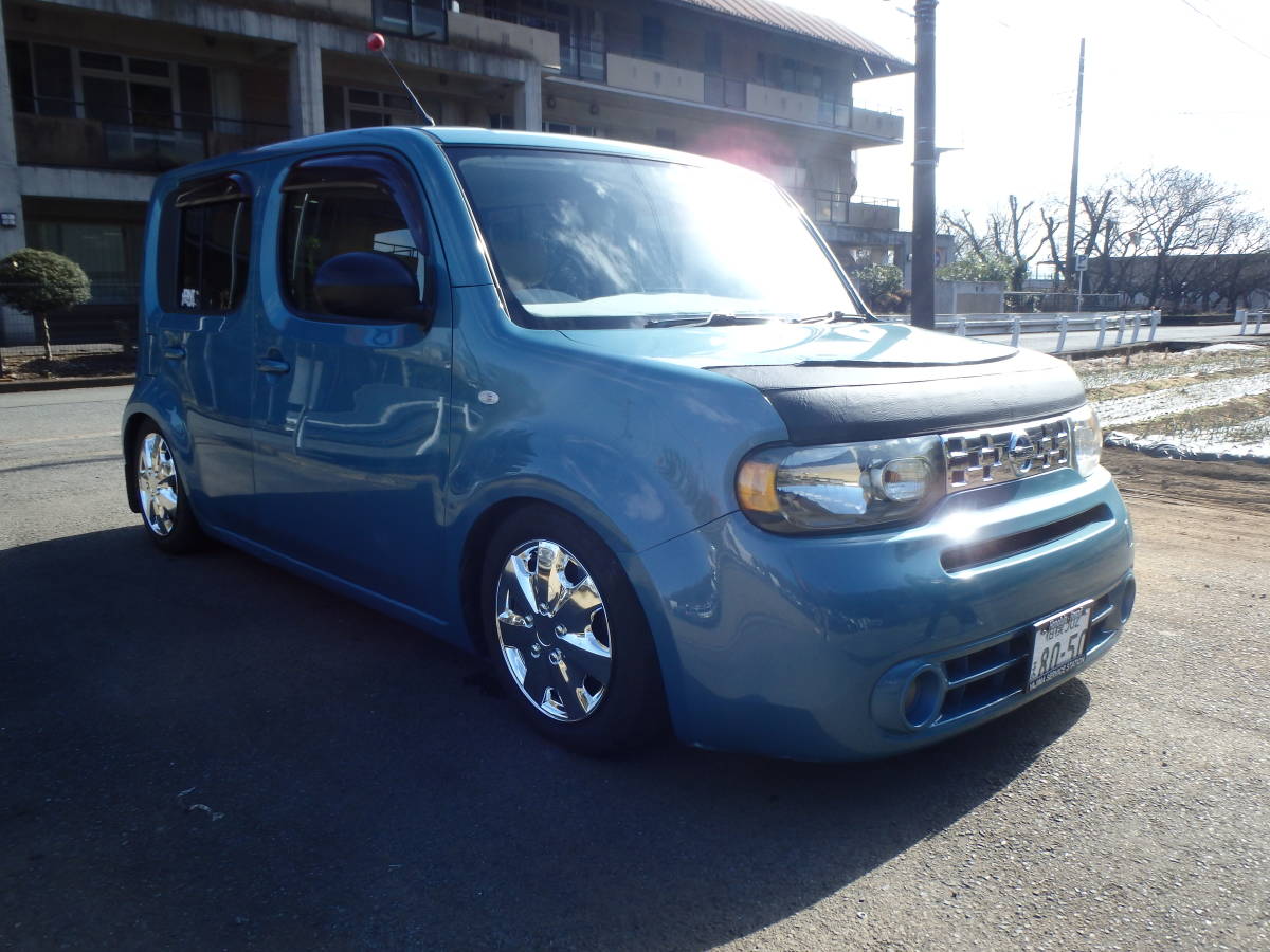 【走行距離 66,000 km】日産・キューブ・Z12・平成21年・6万キロ台・車検長い・USバンパー・車高調・US部品多数・神奈川・厚木・現状・売り切り・USDMの落札情報詳細 - ヤフオク ...