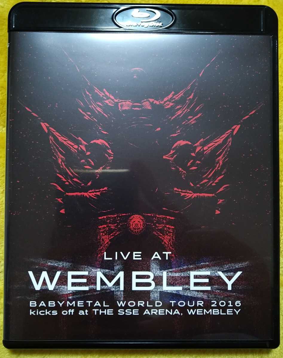 【やや傷や汚れあり】LIVE AT WEMBLEY BABYMETAL WORLD TOUR 2016 kicks off at THE SSE ARENA WEMBLEY 国内盤中古ブルー ...