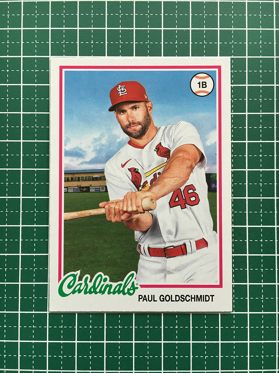 【目立った傷や汚れなし】★TOPPS MLB 2022 ARCHIVES #123 PAUL GOLDSCHMIDT[ST. LOUIS ...