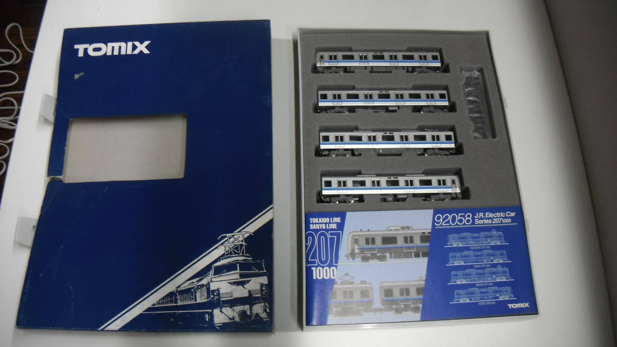【目立った傷や汚れなし】鉄道祭 コレクション放出！ TOMIX トミックス 92058 JR 207 1000系 通勤電車4両セット Nゲージ 動作未確認 紙パッケージ破れ有の落札情報詳細 ...