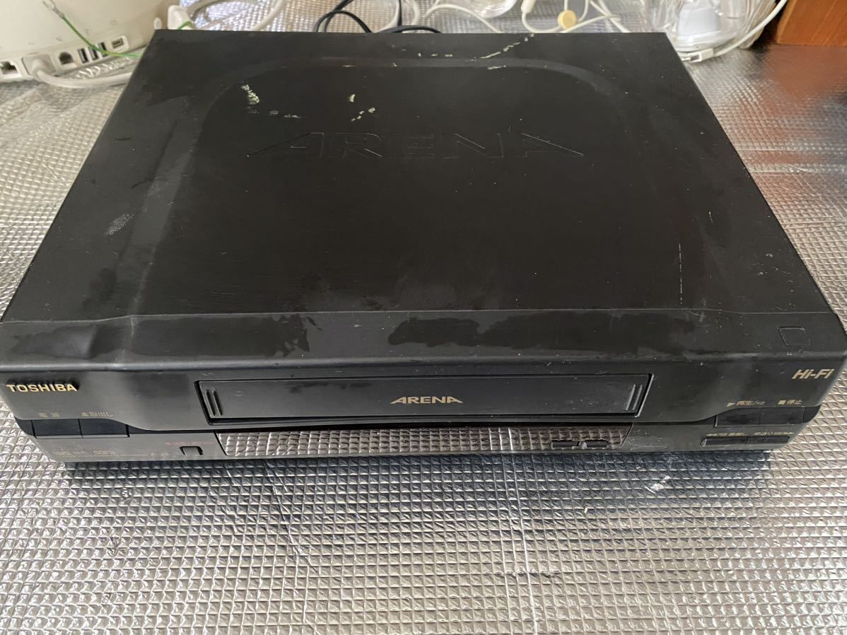 【やや傷や汚れあり】【ジャンク扱い】TOSHIBA VHS VHSビデオデッキ AREAMA A-J3 電源確認済みの落札情報詳細 - Yahoo!オークション落札価格検索 オークフリー