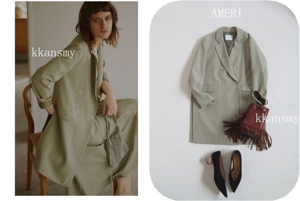 【目立った傷や汚れなし】近藤千尋愛用Ameriアメリ*VINTAGE RING DOT BUTTON JACKETリングドット釦ダブルミディアムジャケットの落札情報詳細 - ヤフオク落札価格 ...