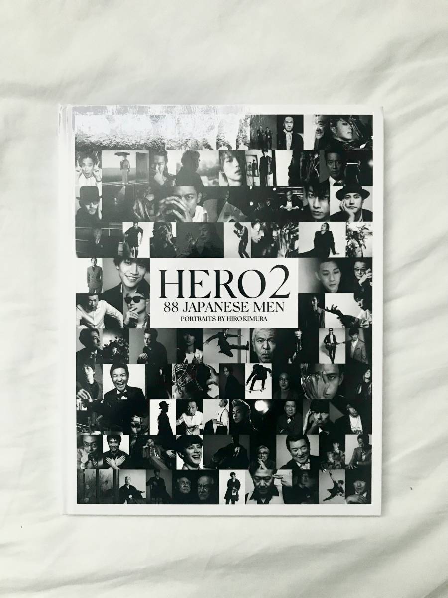 【未使用に近い】ほぼ未読！「HERO2」写真家ヒロ・キムラ（Hiro Kimura）の写真展図録です。ポートレート / 広告写真の落札情報詳細 - ヤフオク落札価格情報 オークフリー