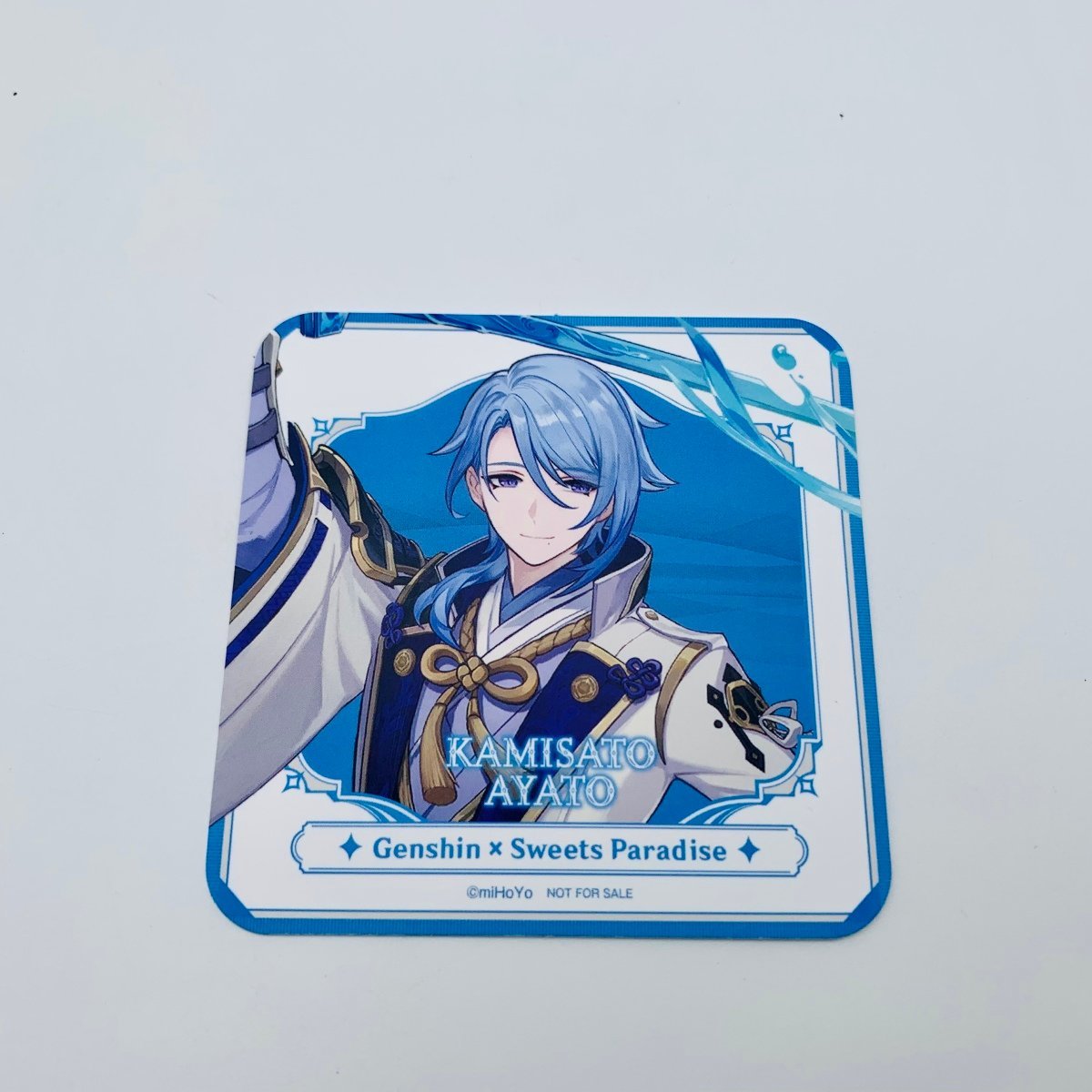 【やや傷や汚れあり】中古品 原神 SWEETS PARADISE スイーツパラダイス スイパラ 特典 コースター 神里綾人の落札情報詳細 ...