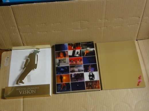 【やや傷や汚れあり】DVD BOX MICHAEL JACKSON'S VISION 送料無料 3枚組 マイケルジャクソン スリラー/BAD ...