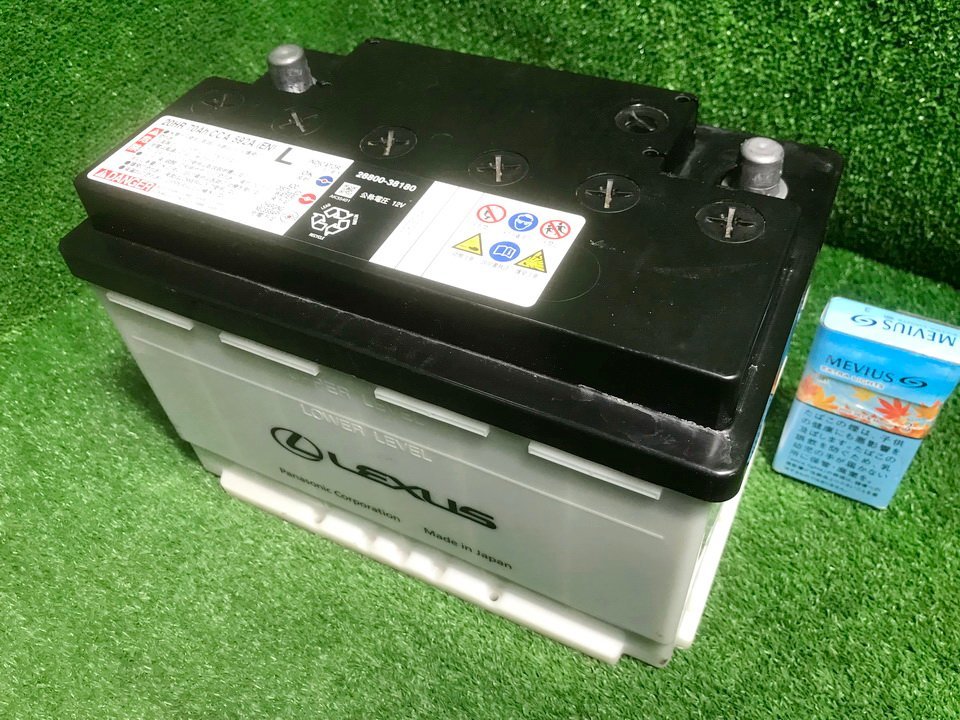 【傷や汚れあり】春清d069 LEXUS レクサス 純正 12Vバッテリー 20HR 70Ah CCA 592A(EN) 測定値12Vあり 約275x170x高190mm 日本製の落札情報詳細 ...