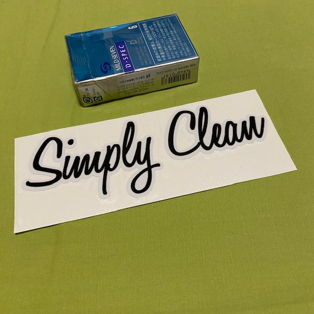 【未使用】Simply Clean 抜きステッカー 白/黒 USDM JDM シンプリークリーンの落札情報詳細 - ヤフオク落札価格検索 オークフリー