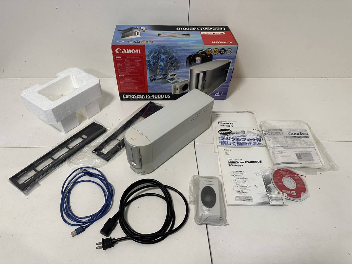 1204k 中古 キヤノン A4サイズスキャナー CanoScan LiDE40 F916900 USBケーブル スタンド付き フラットベッド ...