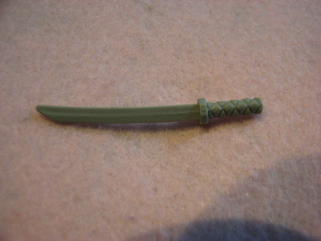 【やや傷や汚れあり】☆レゴ-LEGO★30173★ミニフィギュア★武器の剣★日本刀★グレー★灰★カタナ★八角形のガード★忍者★刀★USEDの ...