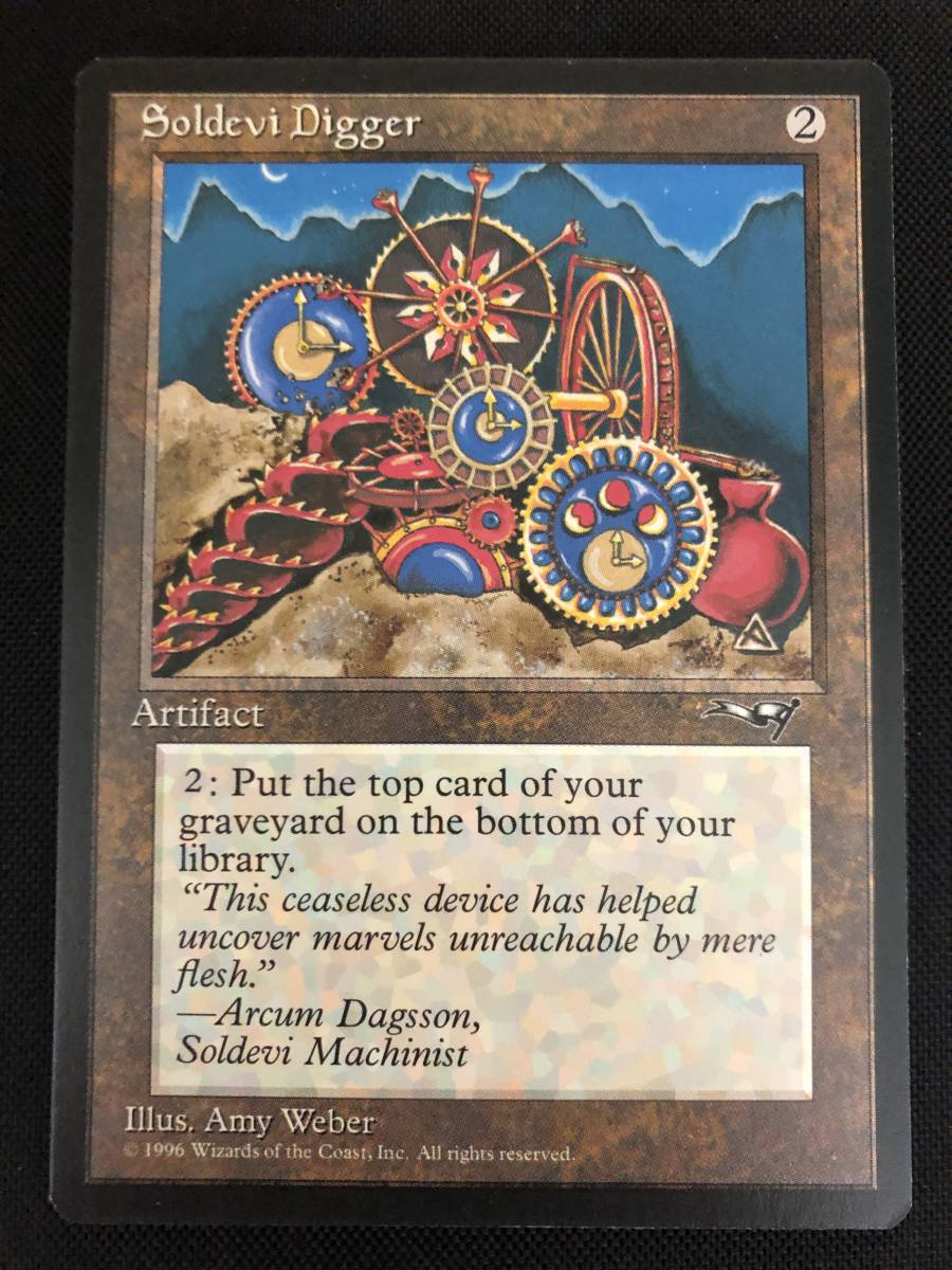 【やや傷や汚れあり】262《Soldevi Digger》[アライアンス] 英語版 (mtg Magic: The Gathering ...