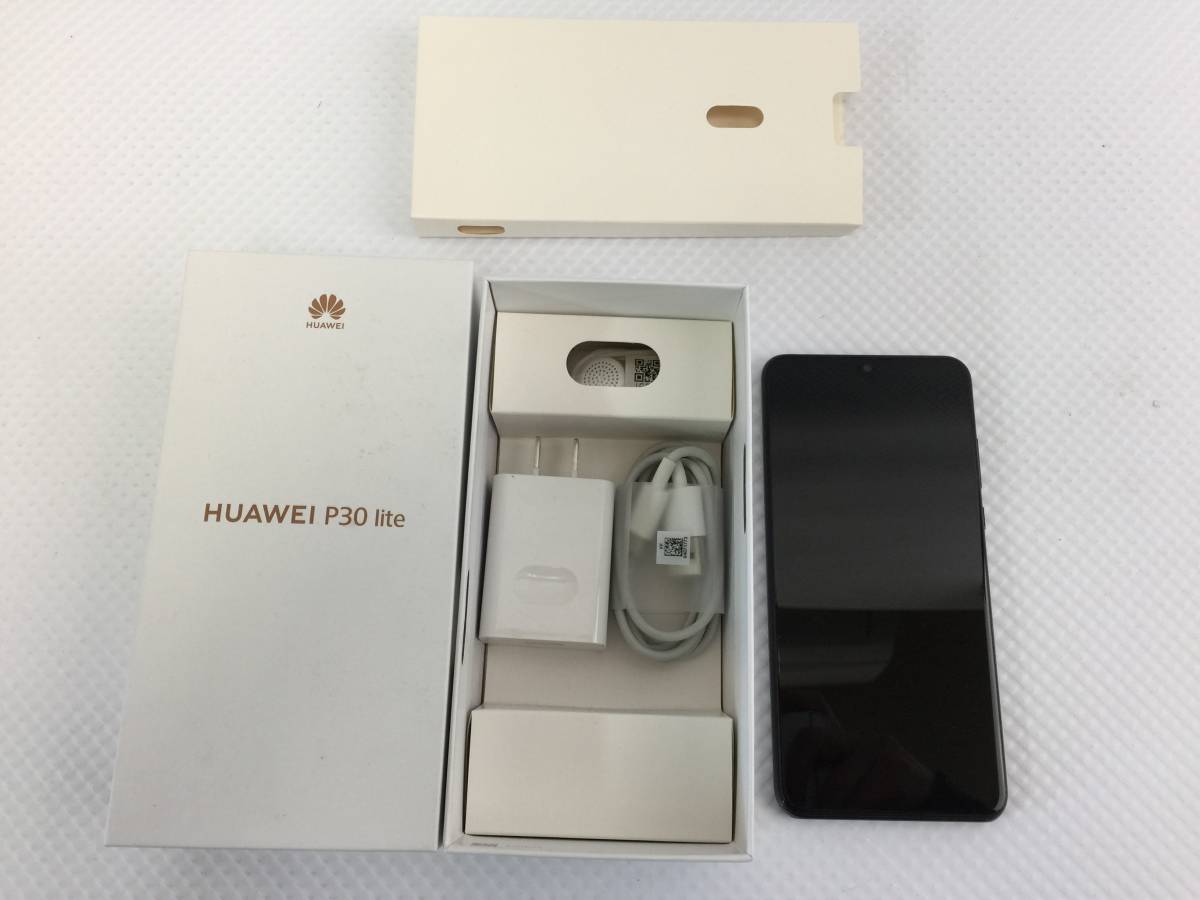 【目立った傷や汚れなし】icI770* 送料無料 au HUAWEI P30 lite ブラック クリアケース・SIM取り出し品欠品 判定 の落札情報詳細 - ヤフオク落札価格検索 オークフリー