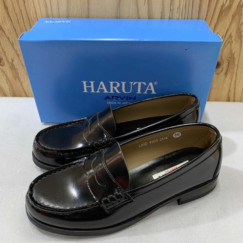 【未使用】HARUTA ハルタ 4505 ローファー 学生靴 中古 合皮 日本製 ブラック レディース 24．5cm 未使用 靴/247の落札情報詳細 - Yahoo!オークション落札価格検索 ...