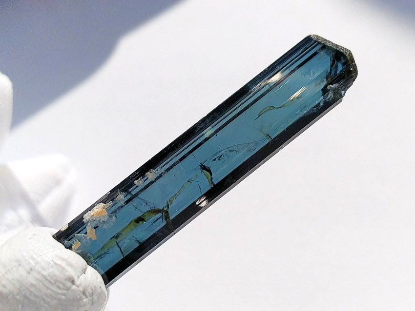 【未使用】宝石質 インディゴライト トルマリン インディコライト リチア電気石 標本 結晶 原石 約4.35ct ナミビア産 13の落札情報詳細 - Yahoo!オークション落札価格検索 オークフリー