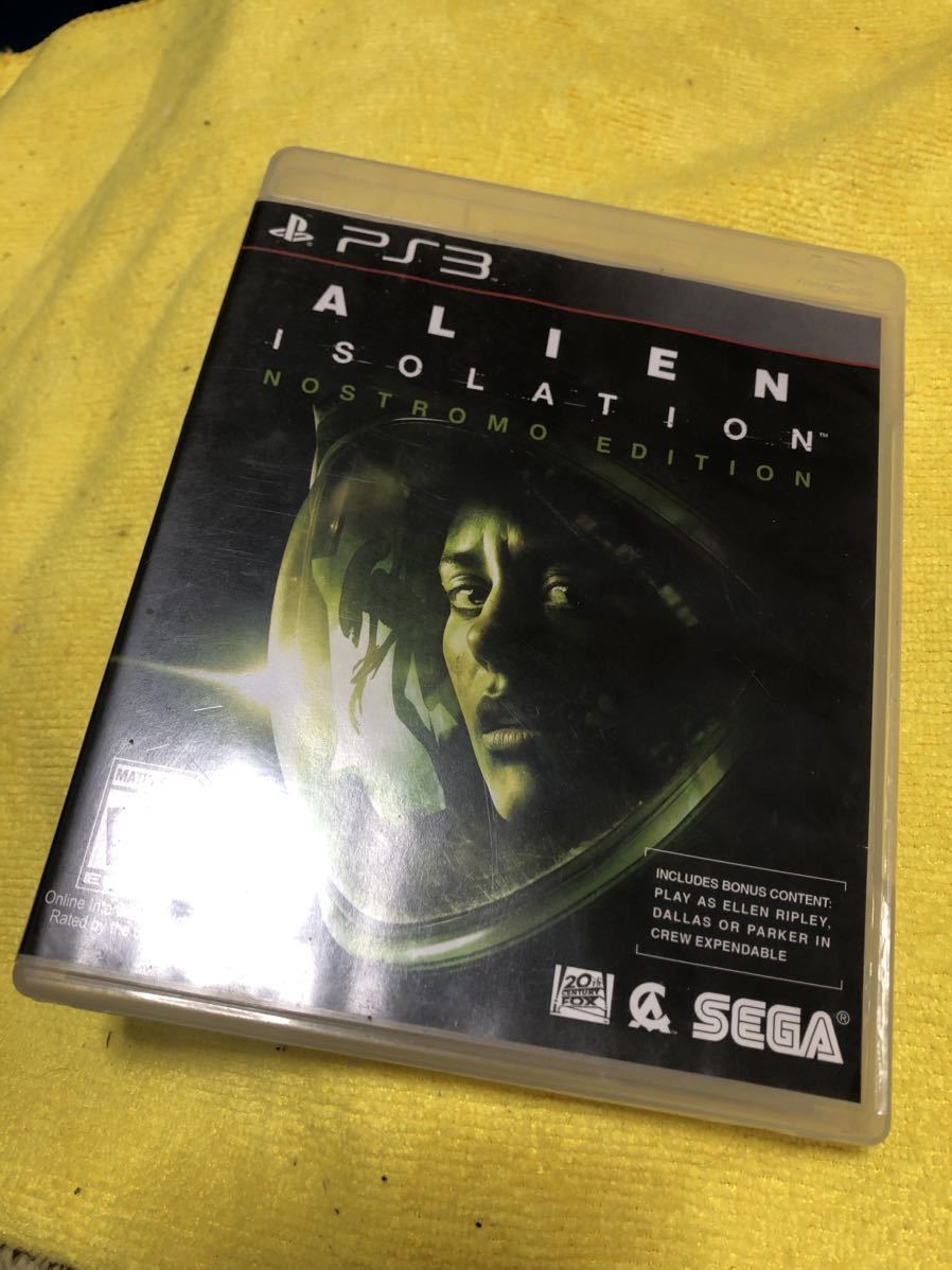【やや傷や汚れあり】【中古】ALIEN ISOLATION NOSTROMO EDITION北米版 PS3 ジャンクでの落札情報詳細 ...