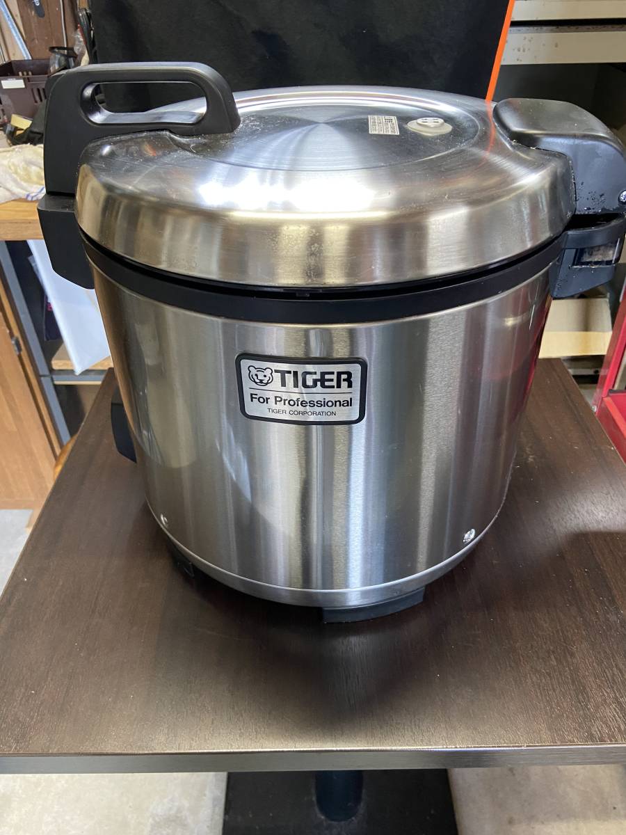 【やや傷や汚れあり】タイガー 業務用 電気炊飯保温ジャー 2升炊き JNO-A361 360×426×383 100V ステンレス 2021年製の落札情報詳細 - ヤフオク落札価格検索 オークフリー