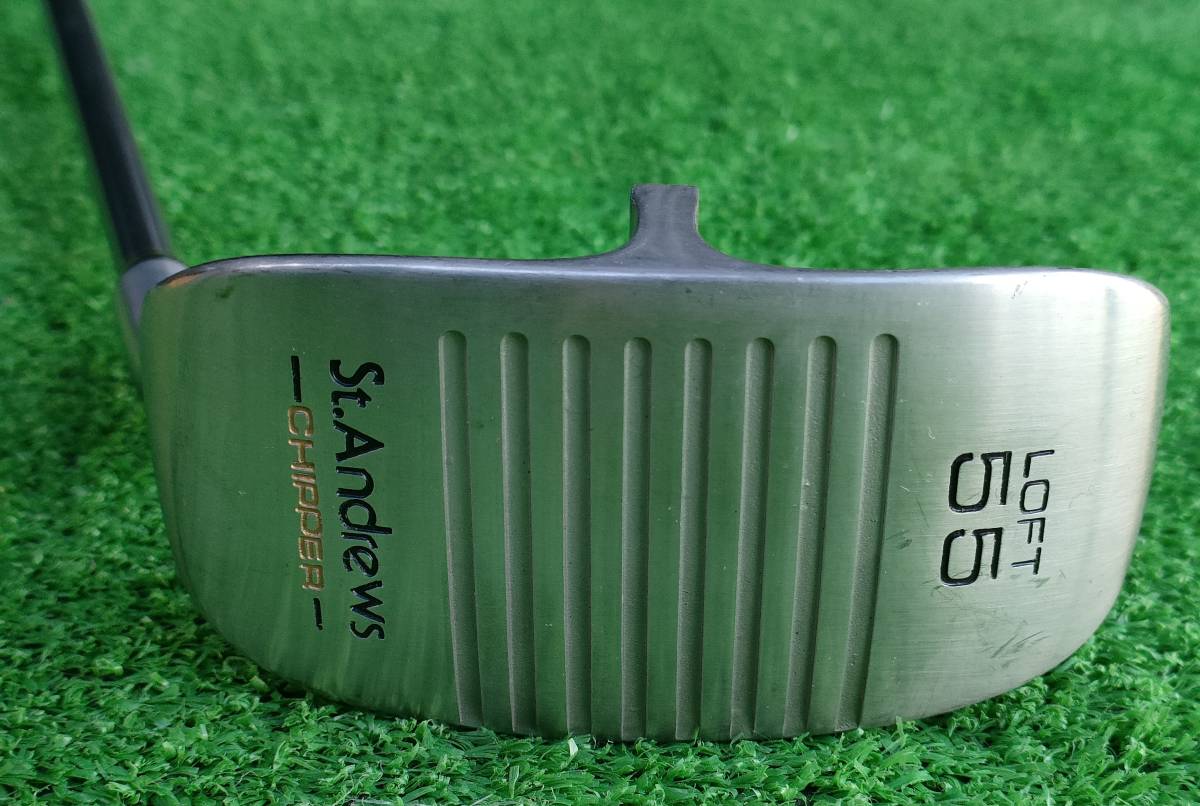 【やや傷や汚れあり】St.Andrews CHIPPER 55° 純正カーボン チッパー動作品保証#1024W23の落札情報詳細 - Yahoo!オークション落札価格検索 オークフリー
