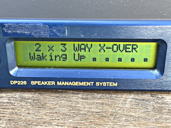 【目立った傷や汚れなし】状態良好 XTA DP-226 チャンネルディバイダー Speaker Management System DP226 ...