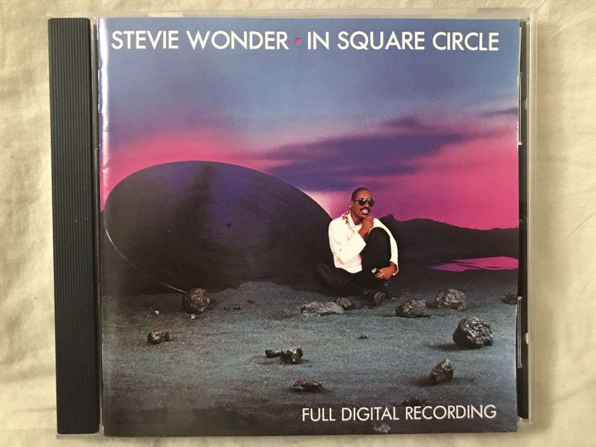 【目立った傷や汚れなし】【LP】スティービー・ワンダー イン・スクエア・サークル STEVIE WONDER IN SQUARE CIRCLE ...