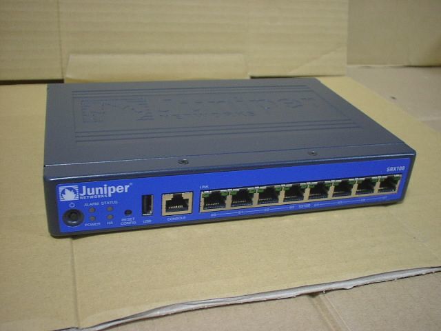【傷や汚れあり】[本体のみ・動作未確認ジャンク品]Juniper SRX100（SRX100B） ACアダプター：無しの落札情報詳細 ...