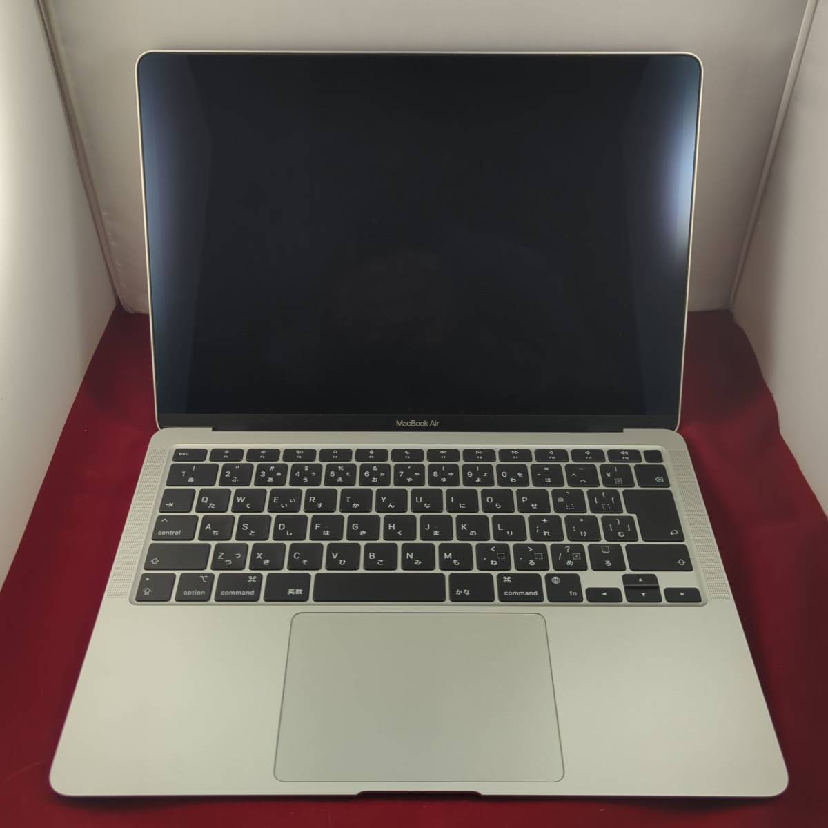 【目立った傷や汚れなし】美品 Apple アップル ジャンク MacBook Air (M1, 2020) A2337 シルバー Model ...