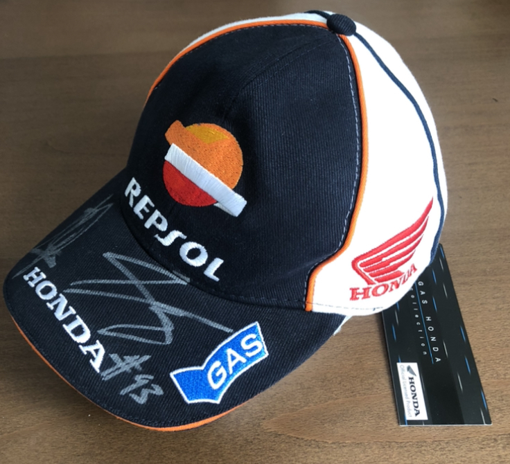 【未使用に近い】Repsol Honda Team キャップ GAS コラボ 刺繍 CAP ホンダ RC213V MotoGP HRC ...