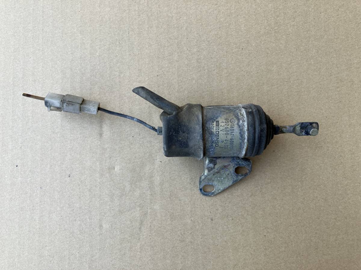 【傷や汚れあり】クボタ コンバイン R1-171A エンジン D722 ストップソレノイド モーターの落札情報詳細 - ヤフオク落札価格検索 ...