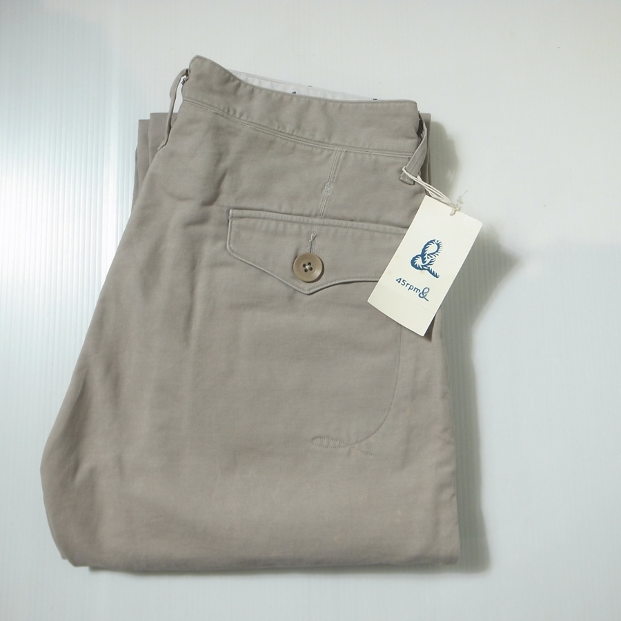 【未使用】新品 45rpm & JOUBU DE NAGAMOCHI コットンパンツ 30 / 丈夫で長持ち 45R チノパンの落札情報詳細 - Yahoo!オークション落札価格検索 オークフリー