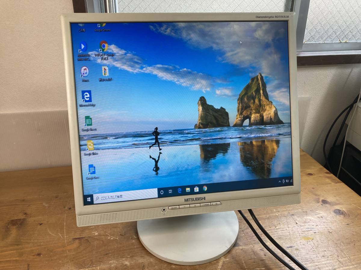 【やや傷や汚れあり】MITSUBISHI 三菱 Diamondcrysta 19インチ ワイド 液晶 ディスプレイ モニター RDT193LM ...